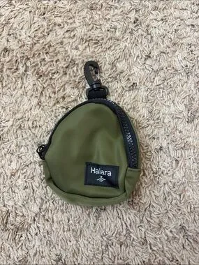 HALARA | Bags | Halara Logo Zipper Nylon Coin Purse | Poshmark